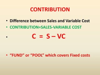 Marginal costing | PPTX