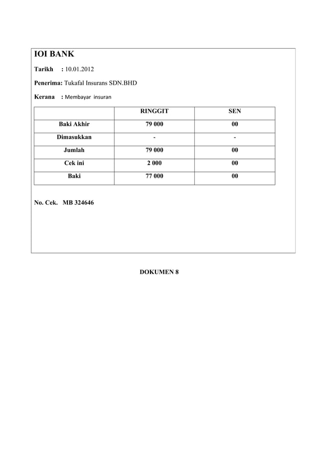 Spm folio akaun | DOC