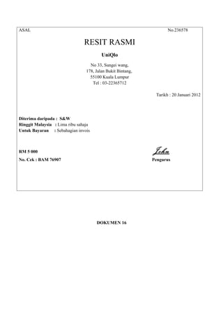 Spm folio akaun | DOC