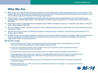 Spm™ General Solution Overview | PPSX