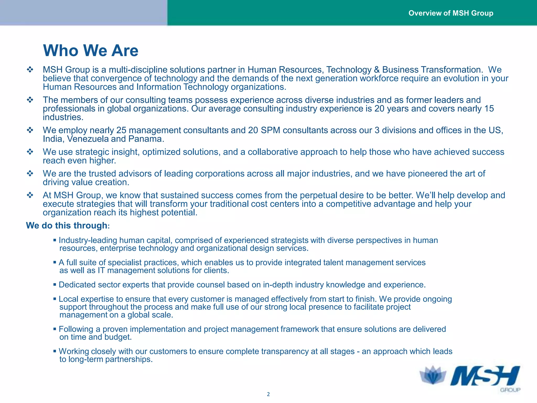 Spm™ General Solution Overview Powerpoint | PPT