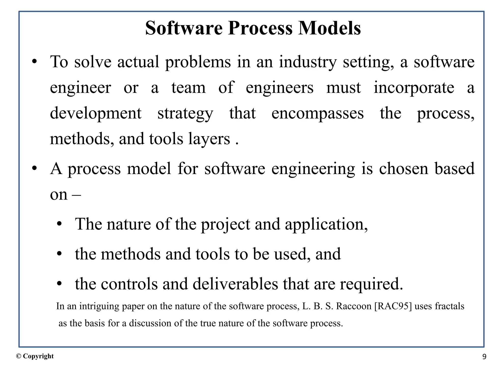 SDLC and Software Process Models Introduction ppt | PPT