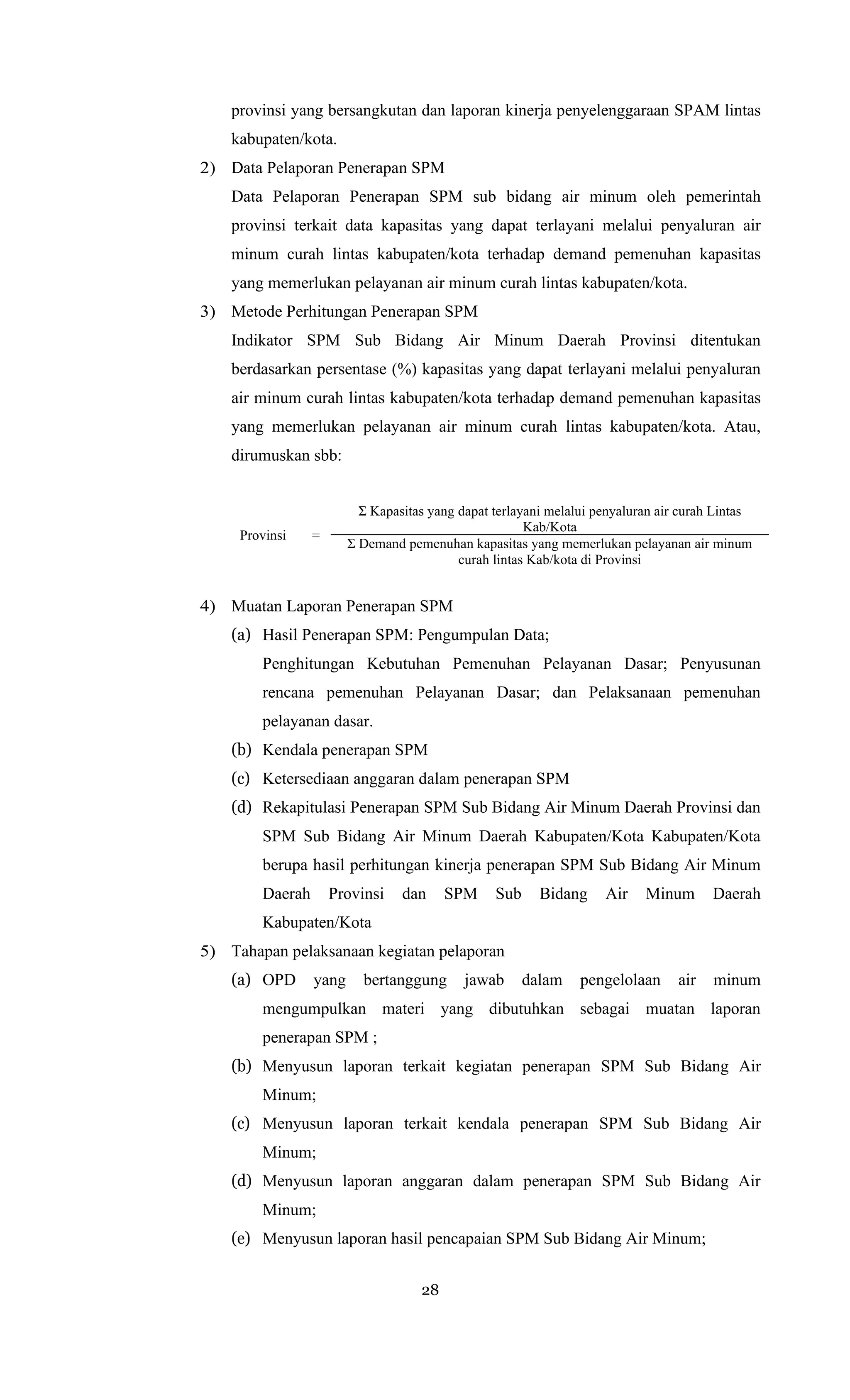 SPM NTB SEBAGAI CONTOH UNTUK PENYUSUNAN SPM BIDANG AIR LIMBAH ATAU KEGIATAN MONITORING | PDF