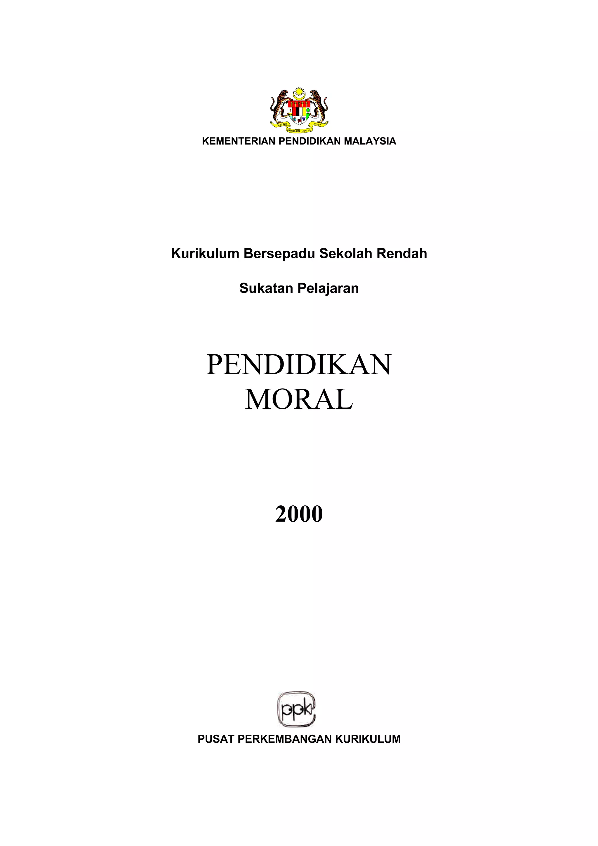 Sp moral kbsr | PDF