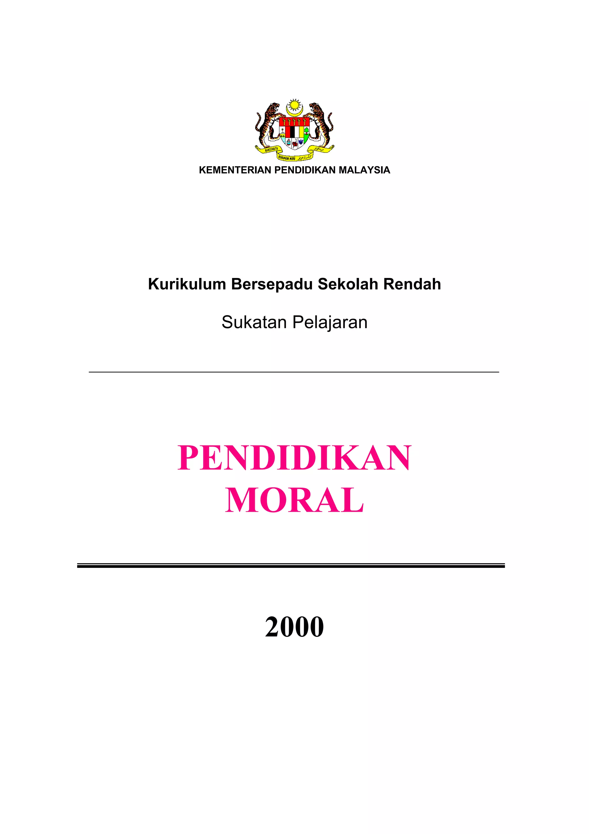 KBSR MORAL | PDF