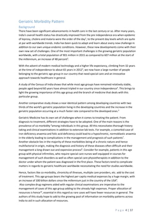 Geriatric Morbidity Pattern in field study area of Islampur in Guwahati ...