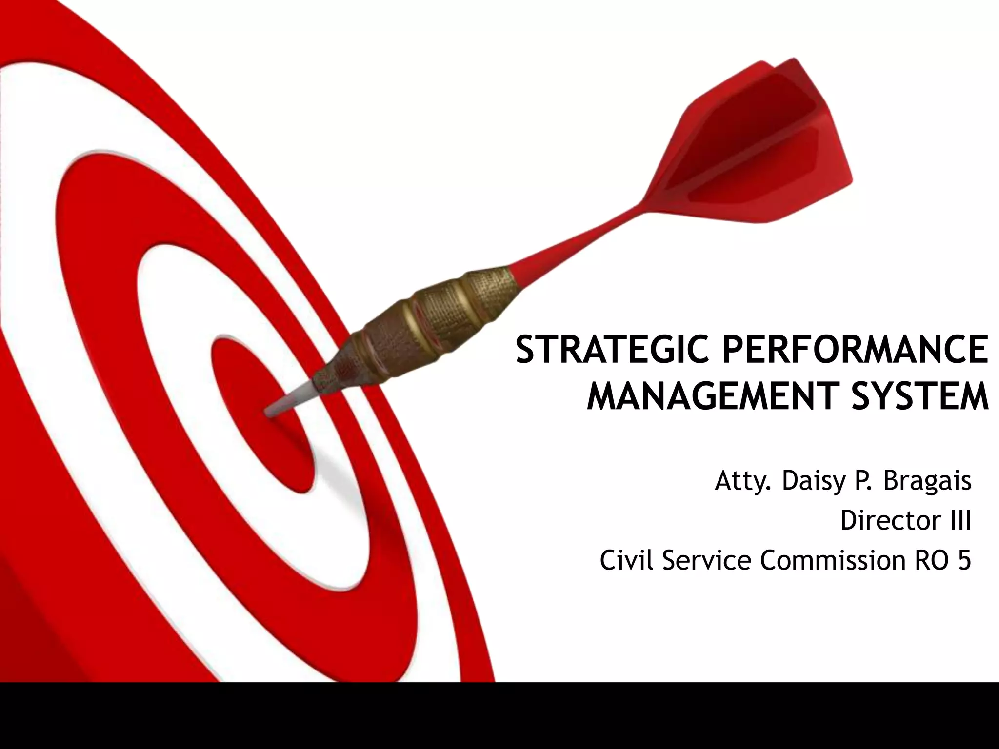 Strategic Performance Management System | PPTX