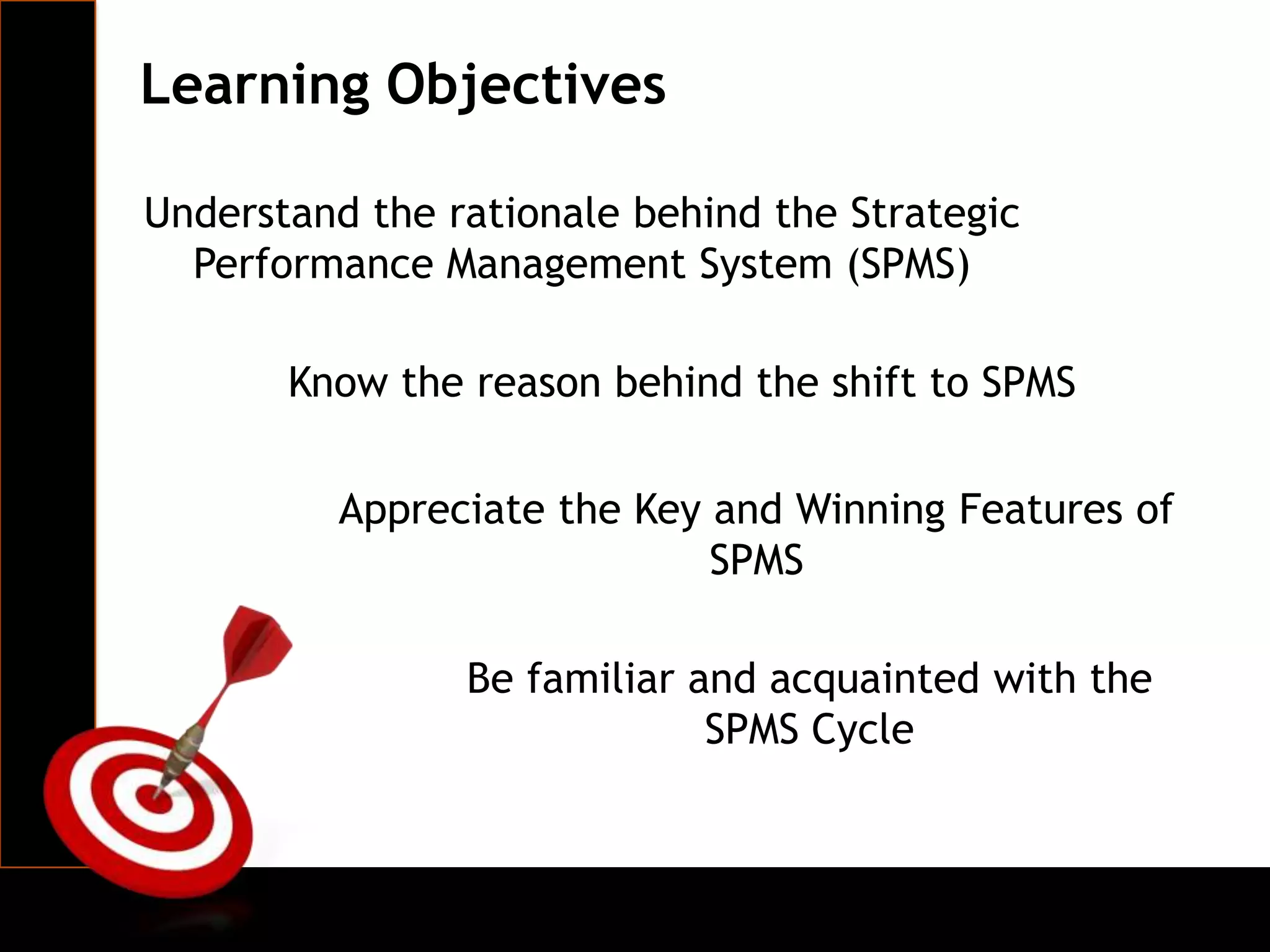 Strategic Performance Management System | PPTX