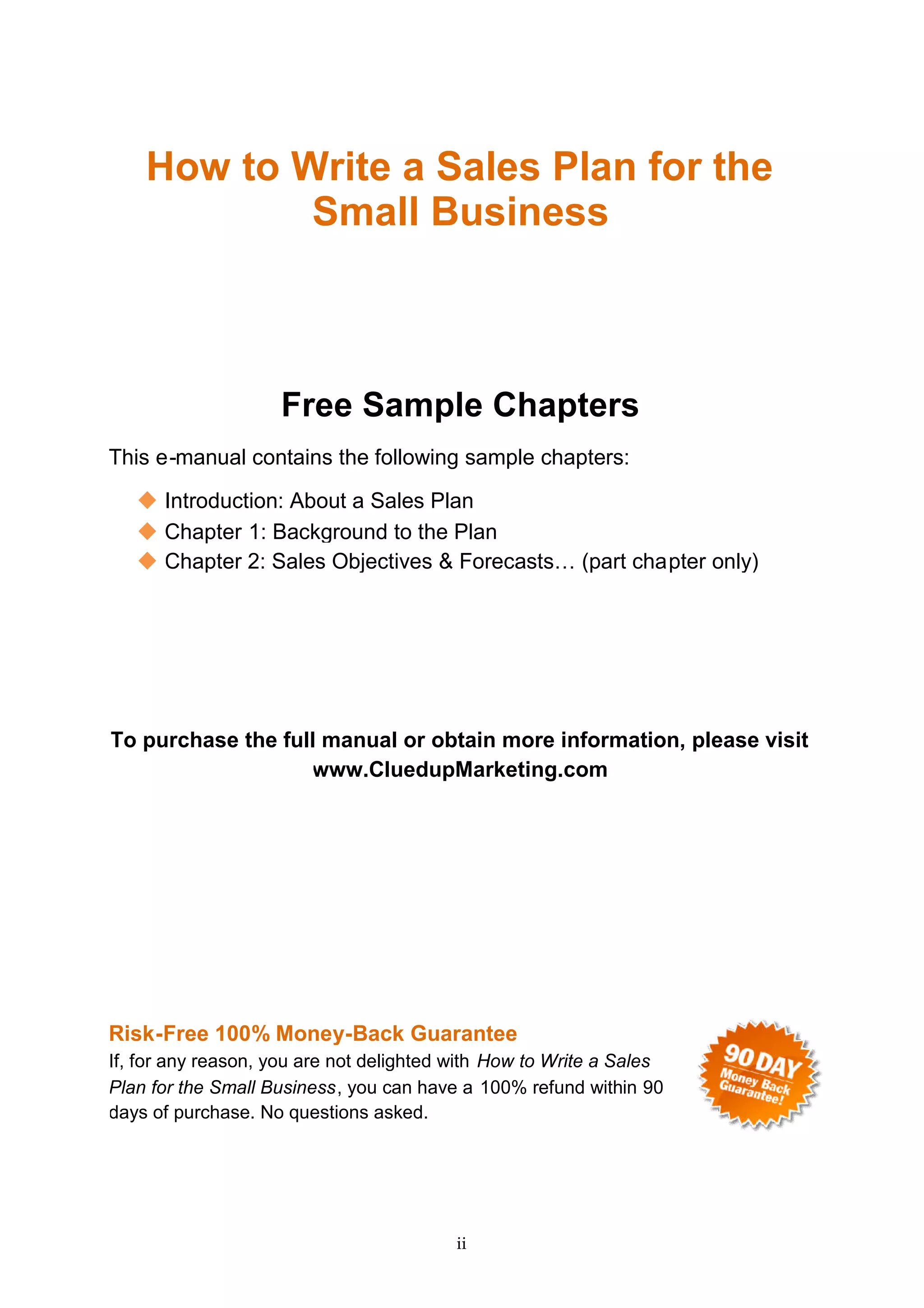 Spm sample chapters | PDF