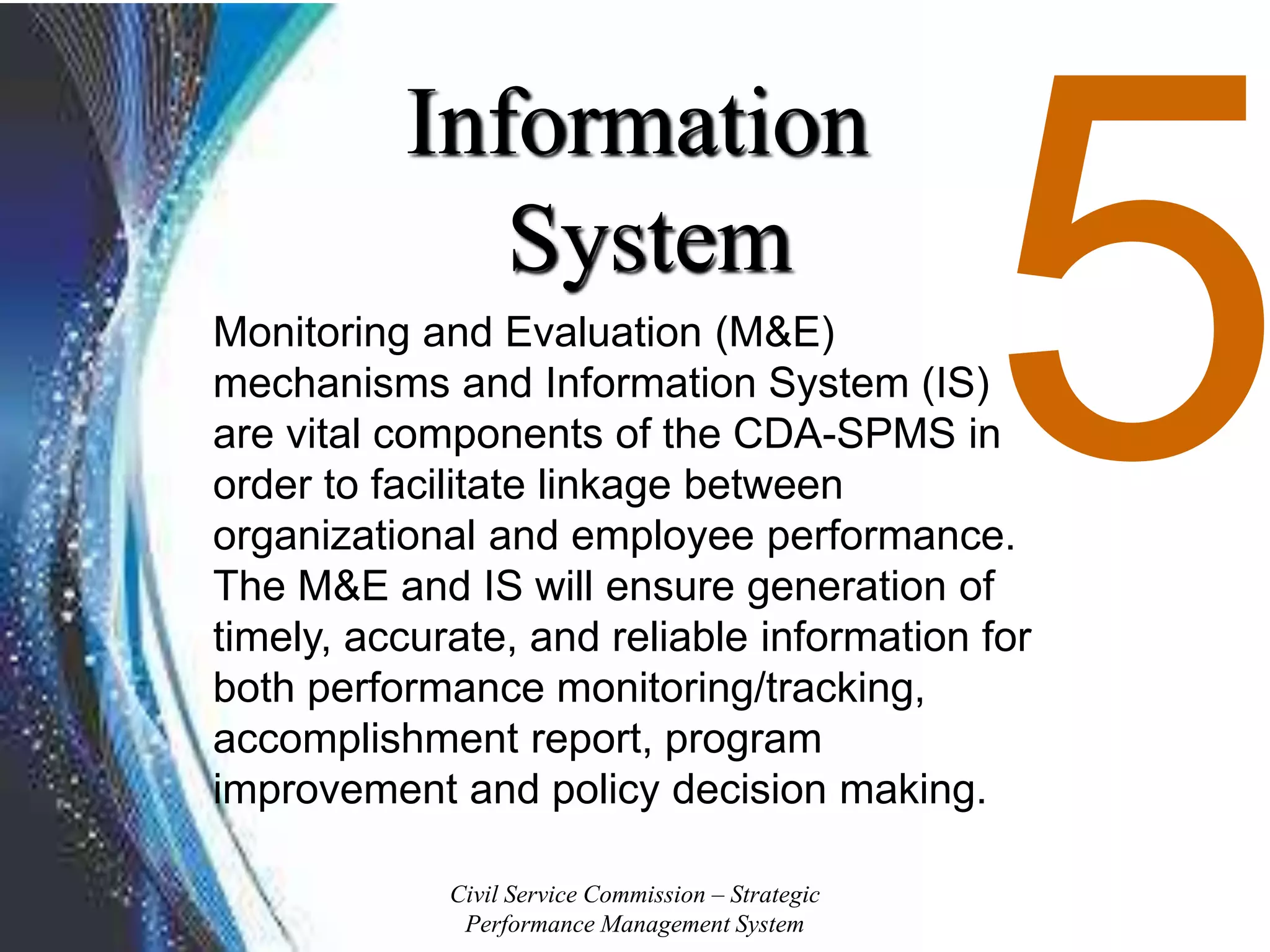 CDA Strategic Performance Management System Revised | PPT