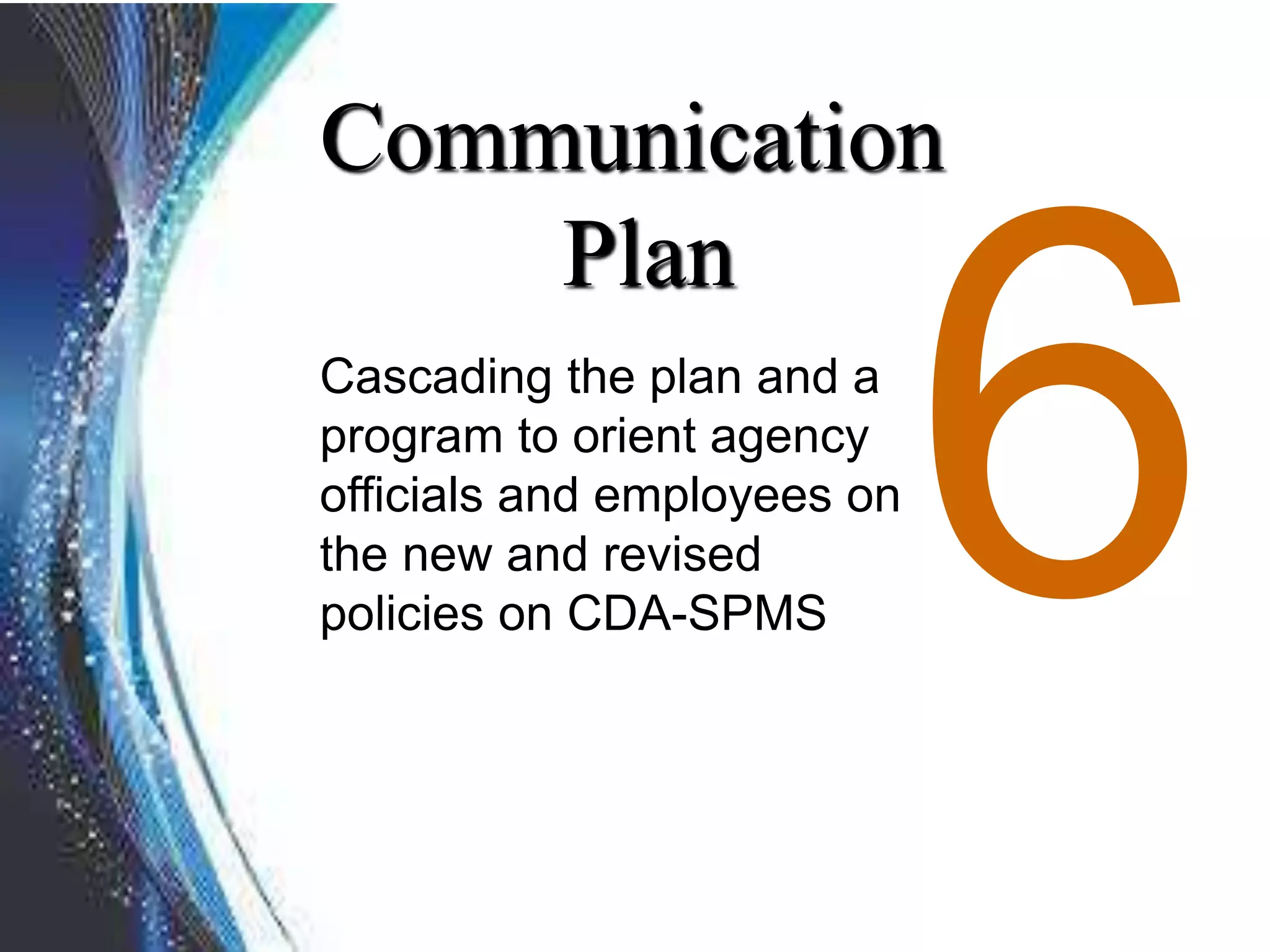 CDA Strategic Performance Management System Revised | PPT