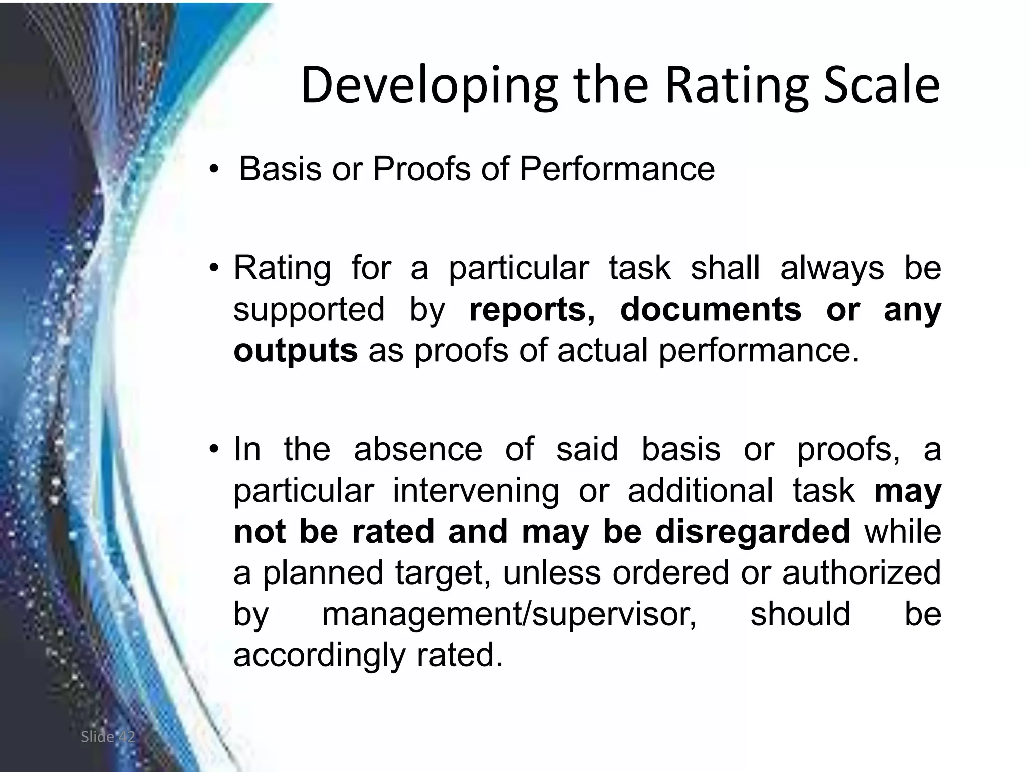 CDA Strategic Performance Management System Revised | PPT