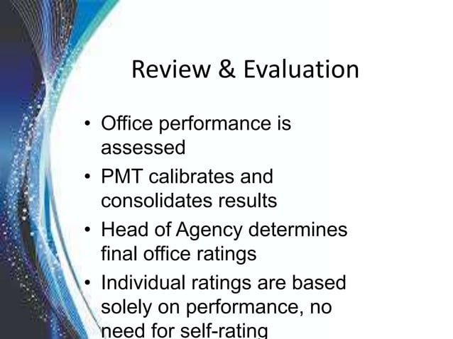 CDA Strategic Performance Management System Revised | PPT | Human ...