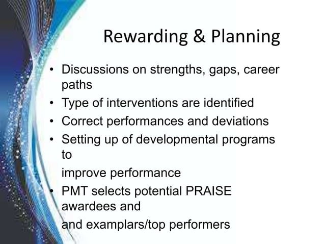 CDA Strategic Performance Management System Revised | PPT | Human ...