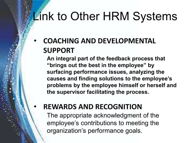CDA Strategic Performance Management System Revised | PPT | Human ...