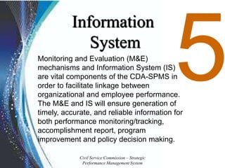 CDA Strategic Performance Management System Revised | PPT