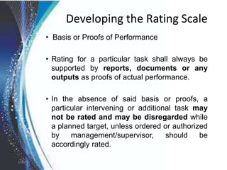 CDA Strategic Performance Management System Revised | PPT