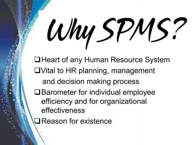 CDA Strategic Performance Management System Revised | PPT | Human ...