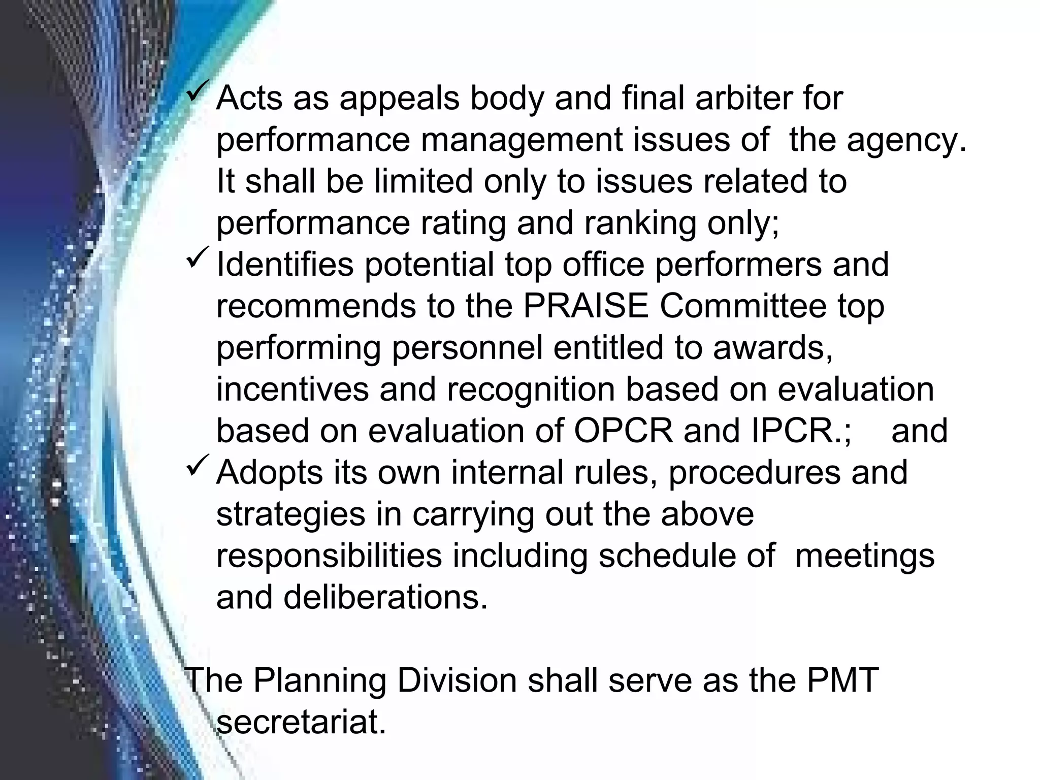 Strategic Performance Management System | PPT