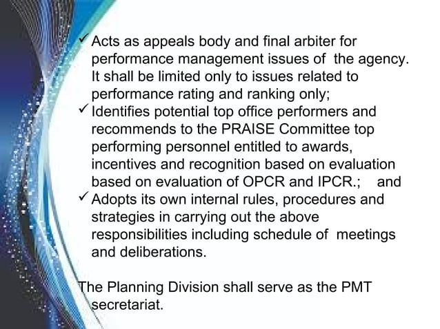Strategic Performance Management System | PPT