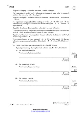 [Spmsoalan] soalan-physics-spm-2014 | PDF