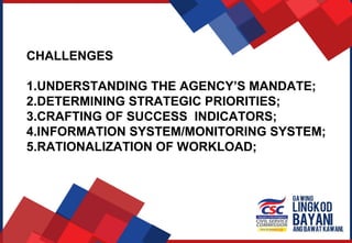 SPMS by CSC during the AGIA Convention | PPT