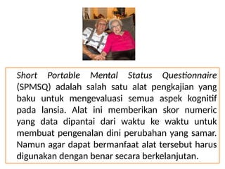 Format kegiatan keperawatan gerontik. pptx | PPTX