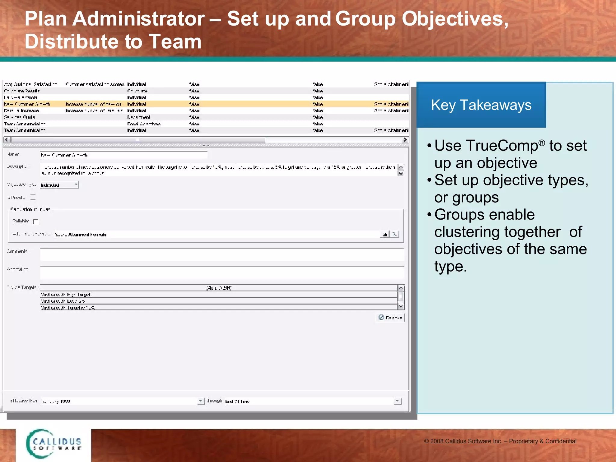 Callidus Software Product Suite Overview: What's New | PPT