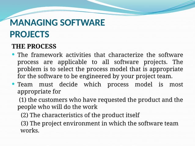 Software Project Management IUnit 1 chapters | PPT