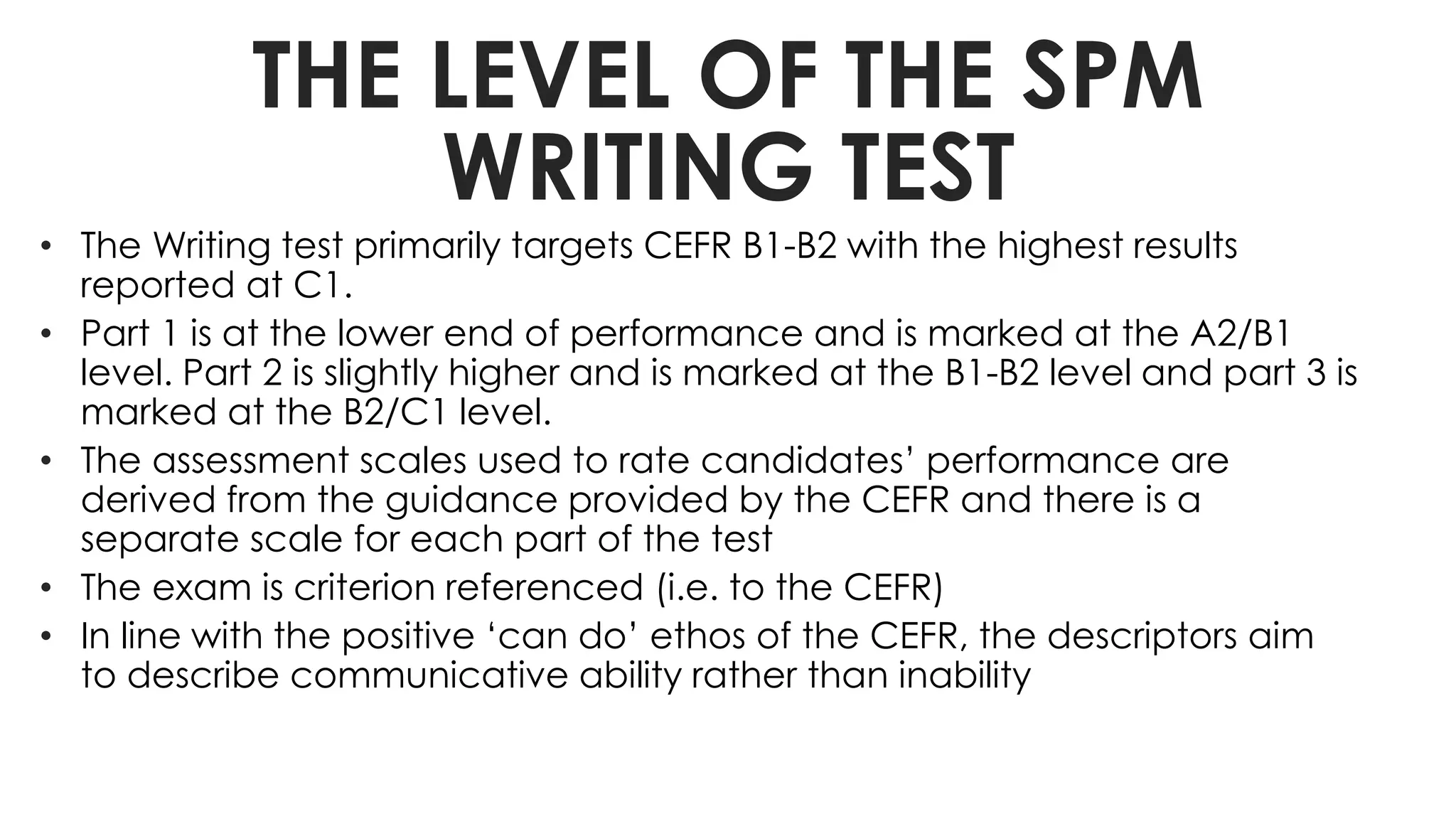 SPM WRITING TEST- AN Understanding(1).pptx