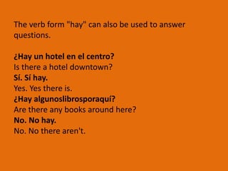 Verb form of "Hay" | PPTX