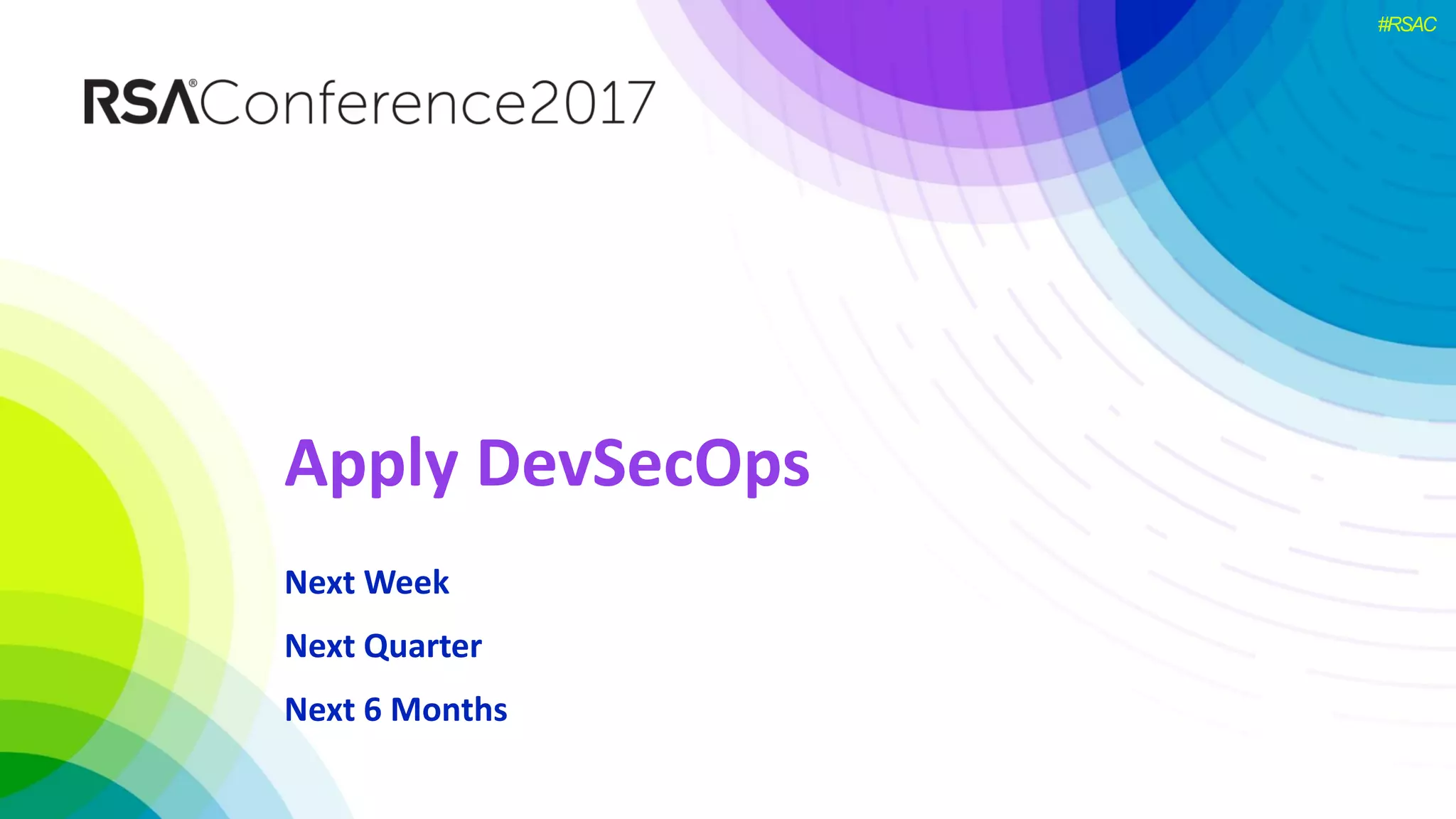 DevSecOps - Building continuous security into it and app ...