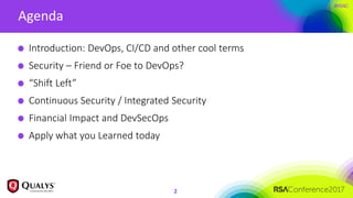 DevSecOps - Building continuous security into it and app infrastructures | PPT