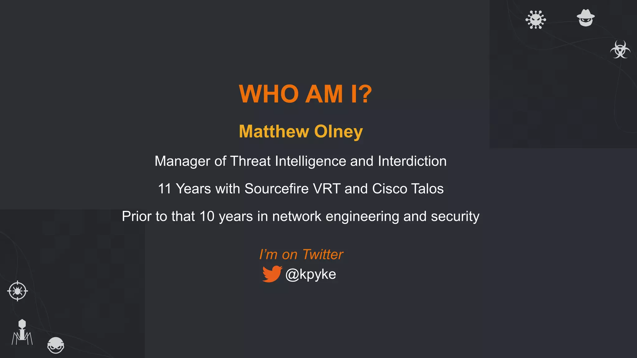 Weaponizing Intelligence: Interdiction in Today’s Threat Landscape | PPT