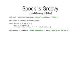 Spock Framework | PPT