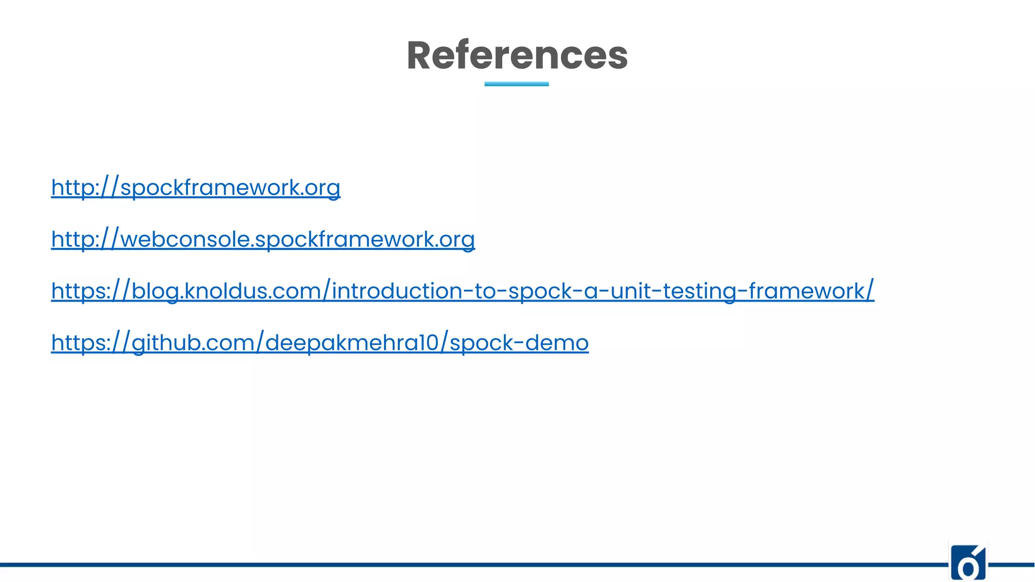 Introduction To Spock A Unit Testing Framework Ppt