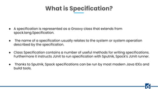 Introduction to Spock: A Unit Testing Framework | PPT