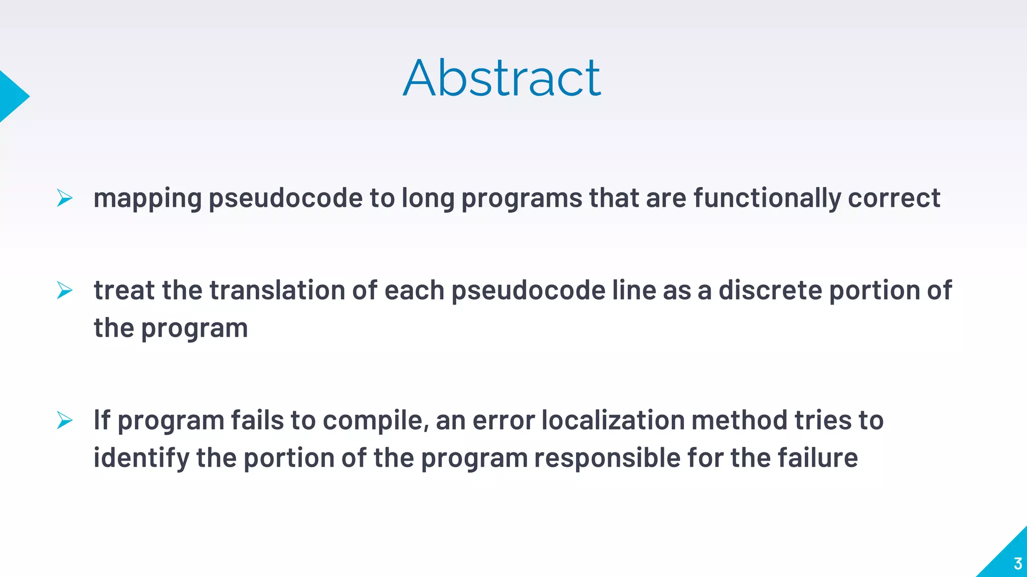 SPoC: search-based pseudocode to code | PPTX