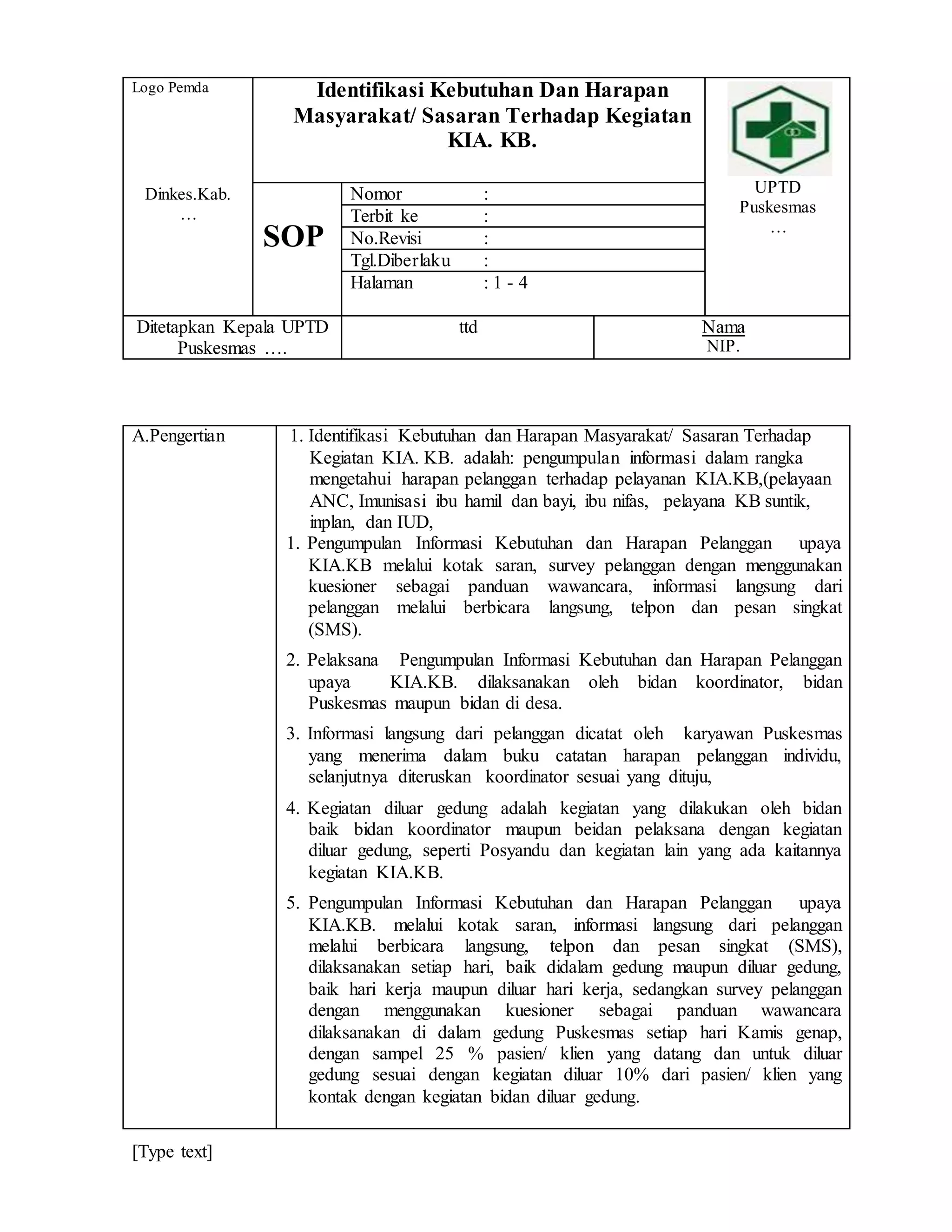 Spo identifikasi | PDF