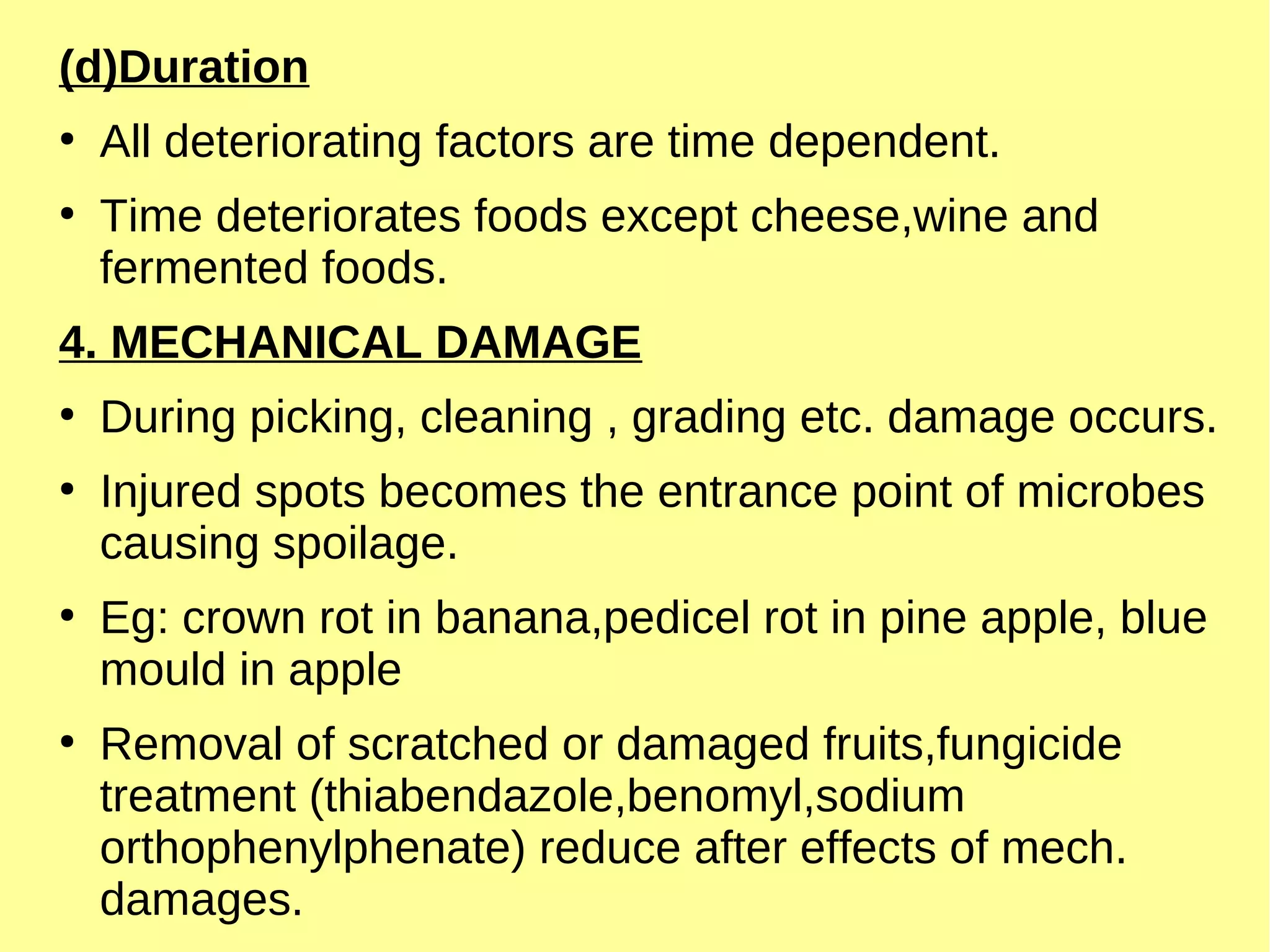 Spoilage of Perishable Food | PDF | Chemistry | Science