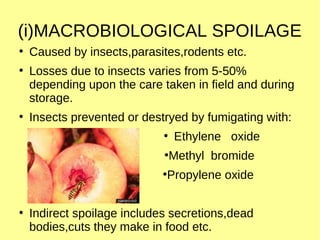 Spoilage of Perishable Food | PDF | Chemistry | Science