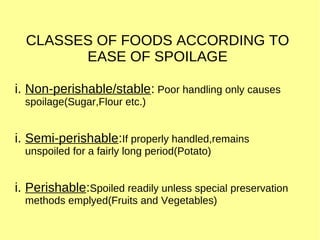 Spoilage of Perishable Food | PDF | Chemistry | Science