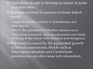 Spoilage of cereals and sugar products | PPT