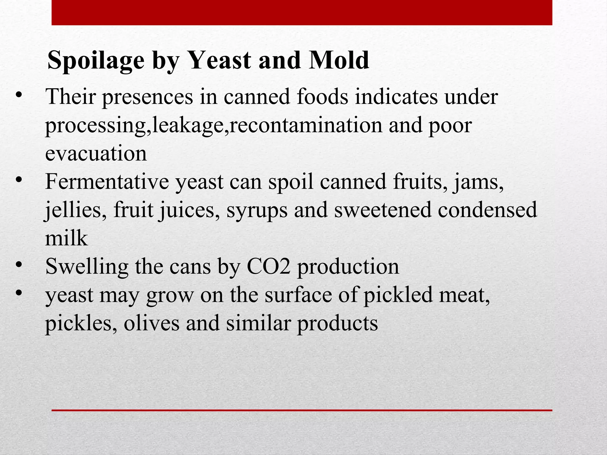 Spoilage of canned food | PPT