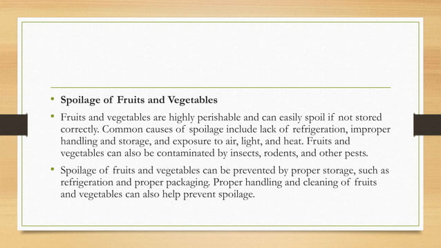 Spoilage of different food product.pptx