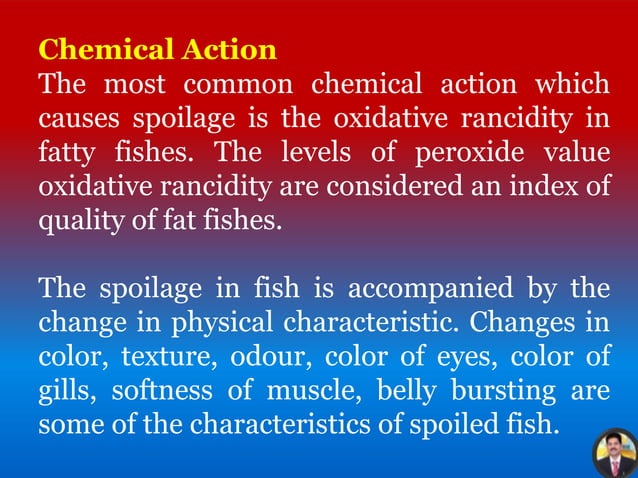 Spoilage of Fish (Process and Its Prevention) | PPTX