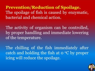 Spoilage of Fish (Process and Its Prevention) | PPTX