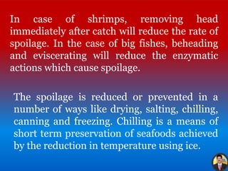 Spoilage of Fish (Process and Its Prevention) | PPTX