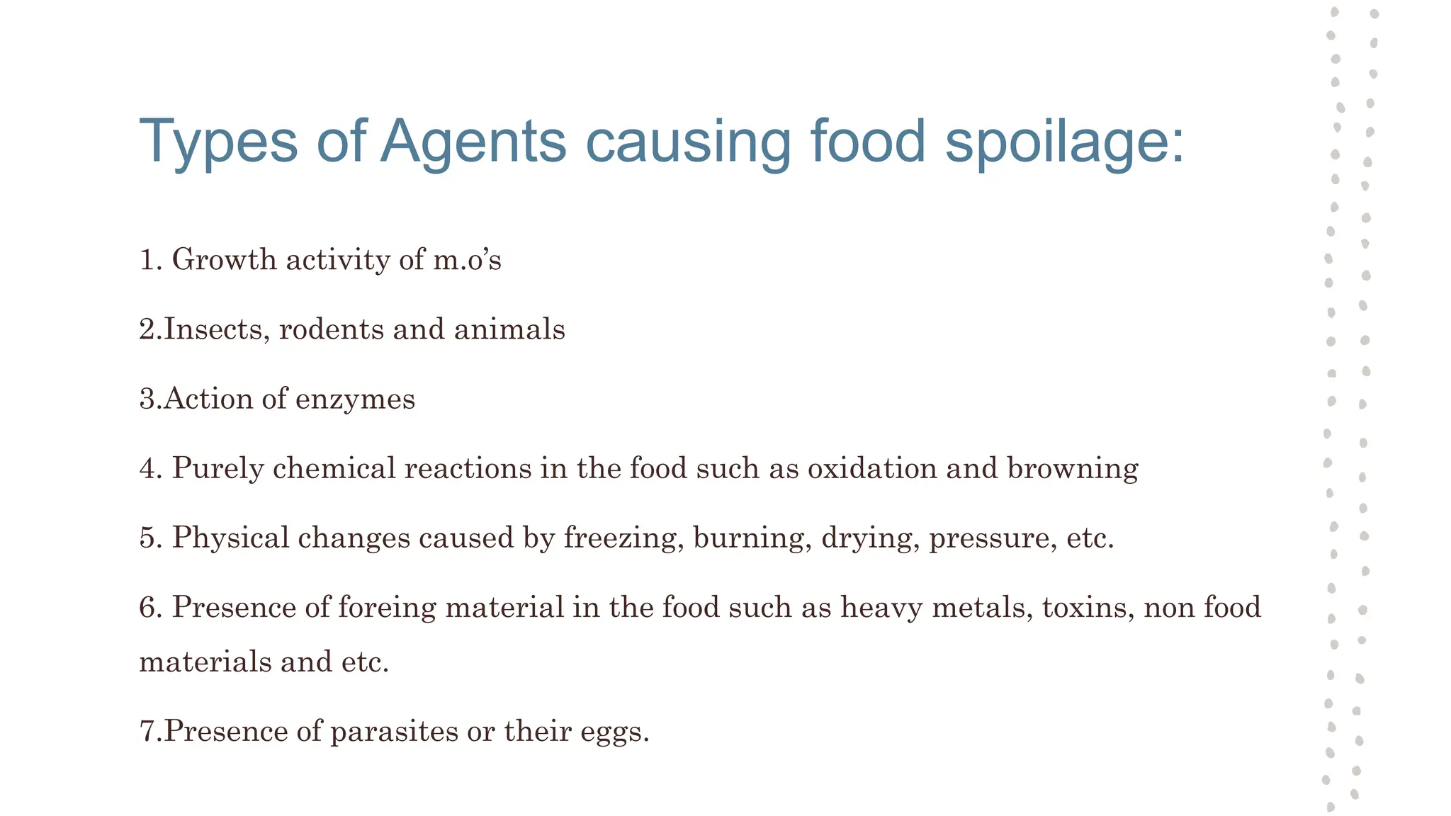 Spoilage of Fresh and Processed Food.pptx