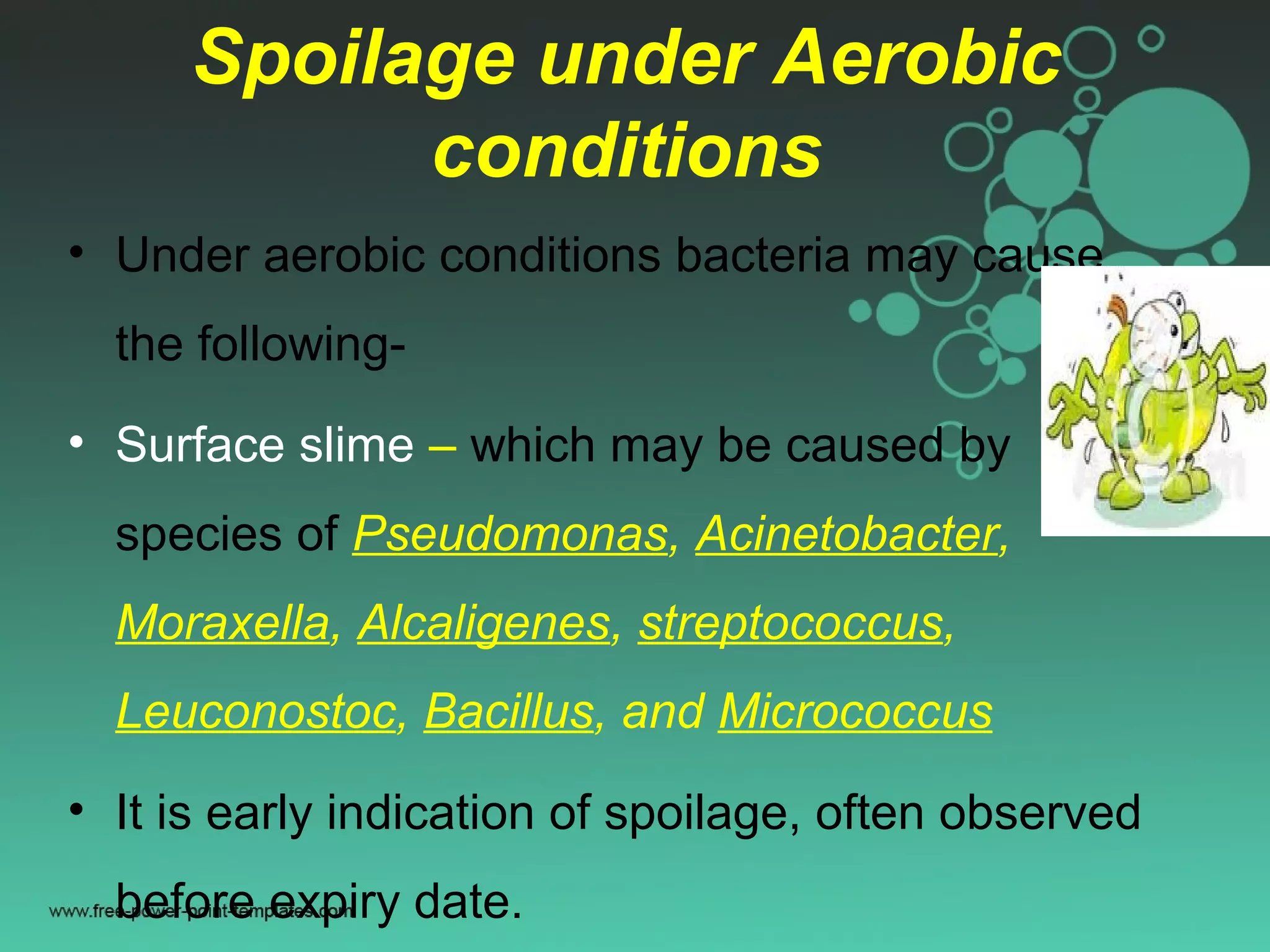 Spoilage of meat | PPT